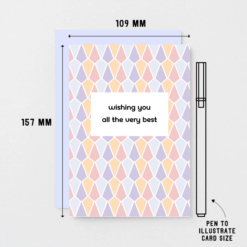 Contemporary All The Best Card