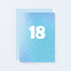 18 Years Card