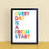 Every Day Is A Fresh Start Poster