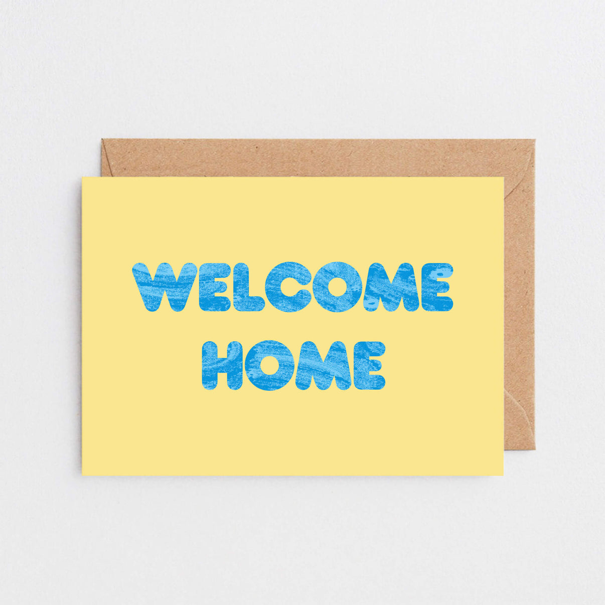 Welcome Home Card, Modern Welcome Back Card